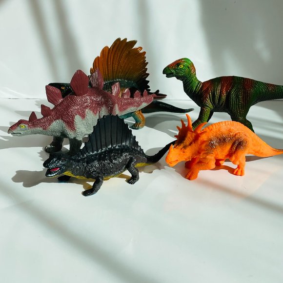 Vintage | Toys | Mixed Lot Of Vintagemodern Dinosaurs Toys Velociraptor ...